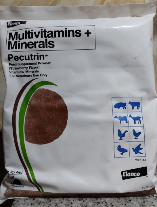 Pecutrin 1kg feed supplement powder. multivitamins and minerals ...