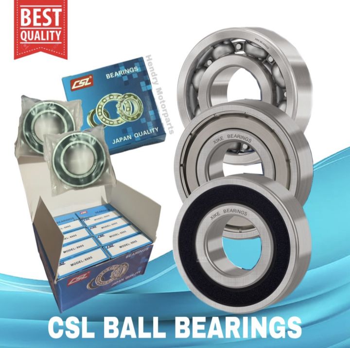 CSL Motorcycle Ball Bearing Motorcycle Motorparts 6305 / 6304 / 6302 / 6300 / 6301 / 6300 / 6205 ...