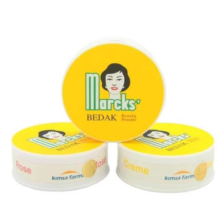 Marcks bedak powder 40 gr - Bedak Tabur | Lazada Indonesia