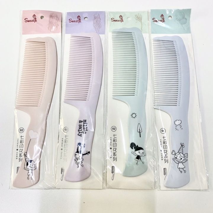 Sisir rambut plastik karakter / sisir rambut pipih / sisir rambut ...