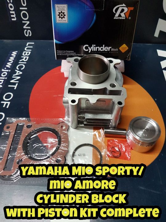 Yamaha Mio Sporty / Yamaha Mio Amore CYLINDER BLOCK COMPLETE WITH ...