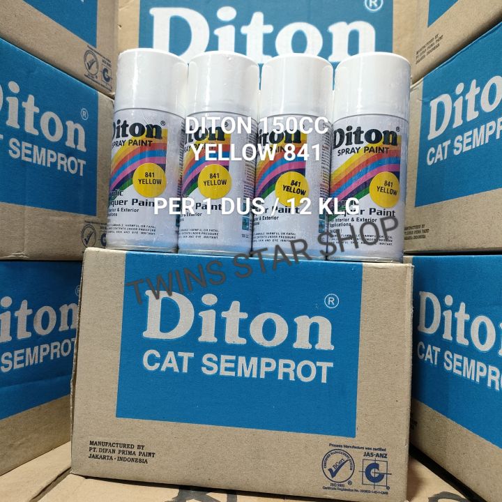 Pilok Pilox Cat Semprot Kuning Yellow 841 150cc PerDus isi 12 klg Harga ...