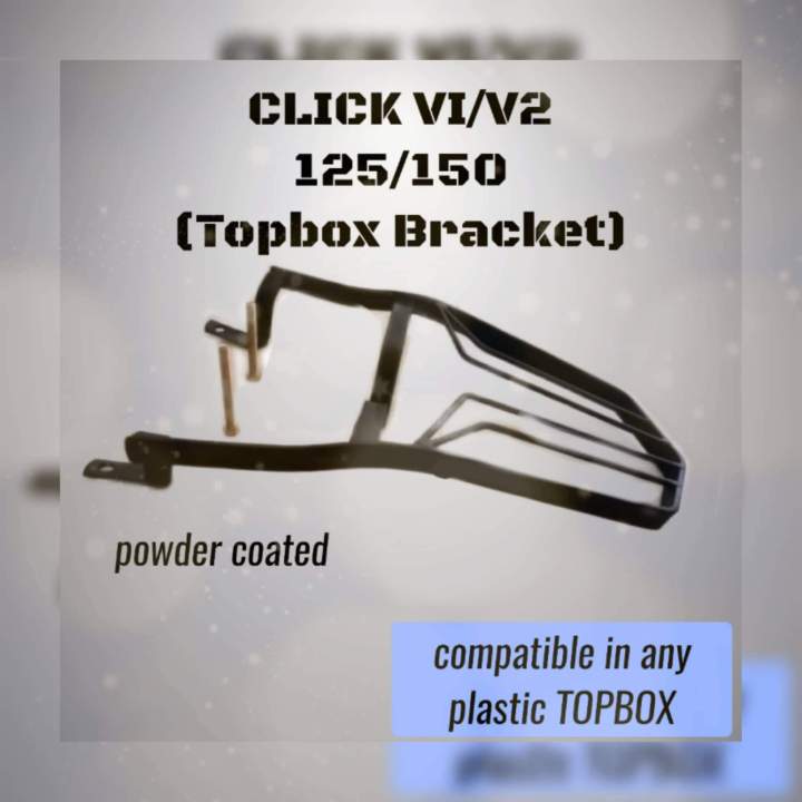 HONDA CLICK TOP BOX BRACKET POWDER COATED | Lazada PH