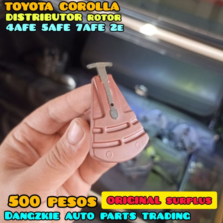 TOYOTA COROLLA SURPLUS ORIG DISTRIBUTOR ROTOR FOR 2E 4A 5A 7A ENGINE | Lazada PH