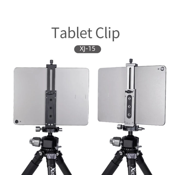 Universal Aluminum Alloy Tablet Phone Stand Holder Clip Tripod ...