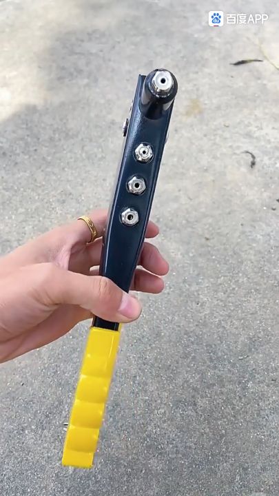 MIFFY Pop Rivet Gun Hand Riveter Ordinary Yellow Steel Iron Hand ...