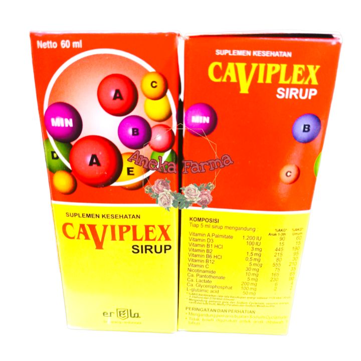 Caviplex Multivitamin Sirup 60mL | Lazada Indonesia