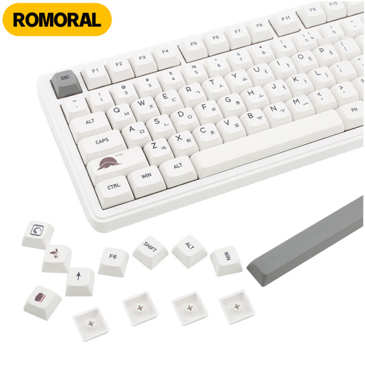 New XDA Keycap PBT Keycaps 131Keys English Korean keycaps For Outemu ...