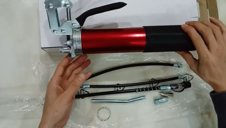 Handle Grease Gun Pump Heavy Duty Pistol Grip 7000 Psi With 30cm ...