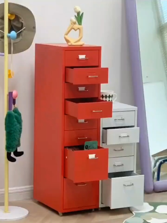 3/5 / 6L ตู้เก็บเอกสารสำนักงาน Helmer ลิ้นชักตู้ใต้โต๊ะแคระตู้เก็บของ ...