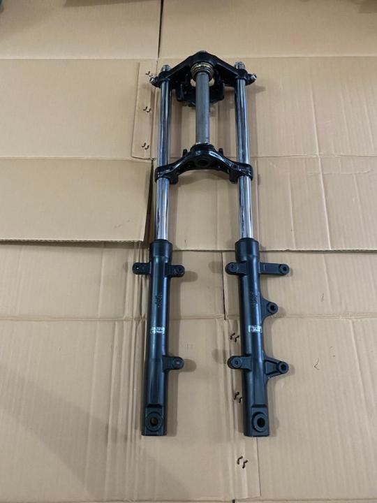 Shock shockbreaker depan halu halu set segitiga honda Sonic 150 r led ...