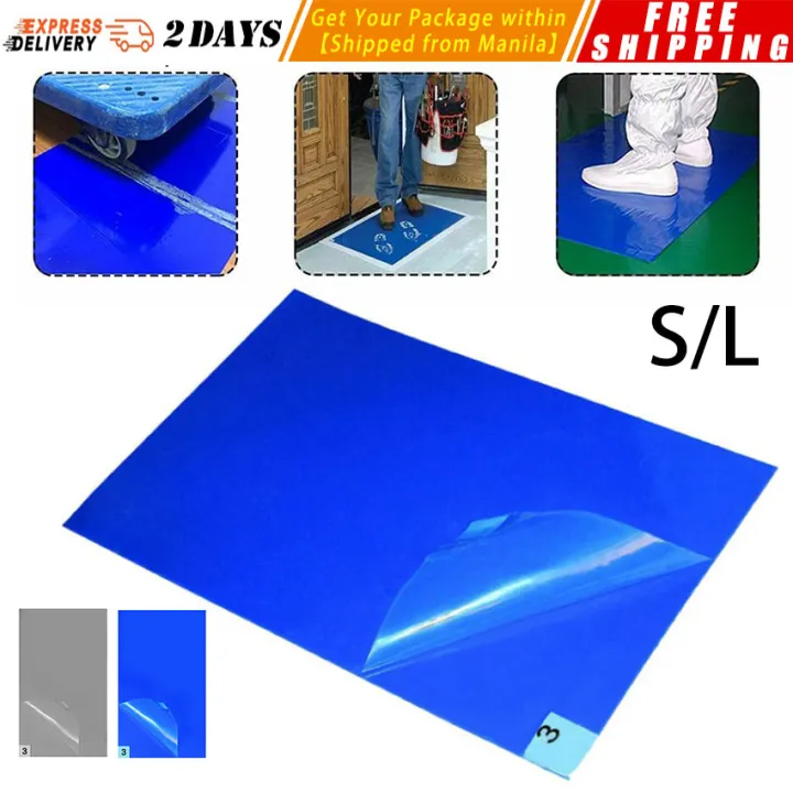 ️【Local Send Out】【30PCS】Removable Sticky Mat Floor Mat Doormat Entrance ...