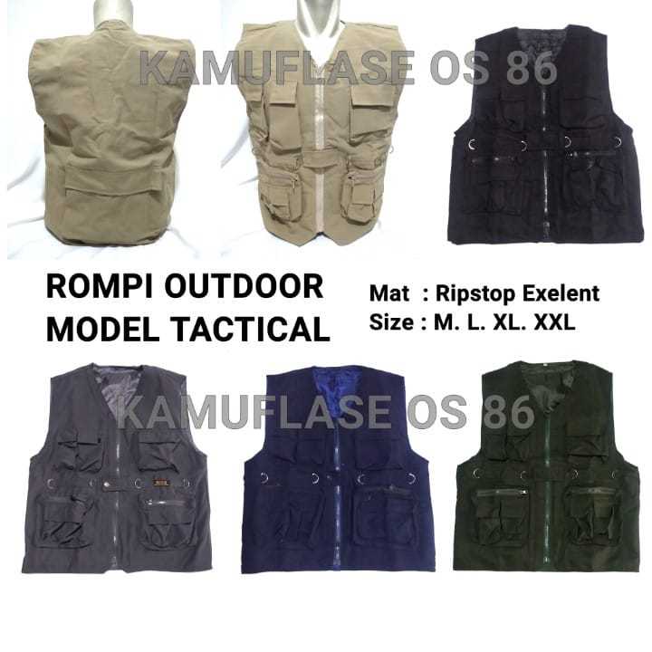 rompi outdoor / rompi tactical | Lazada Indonesia