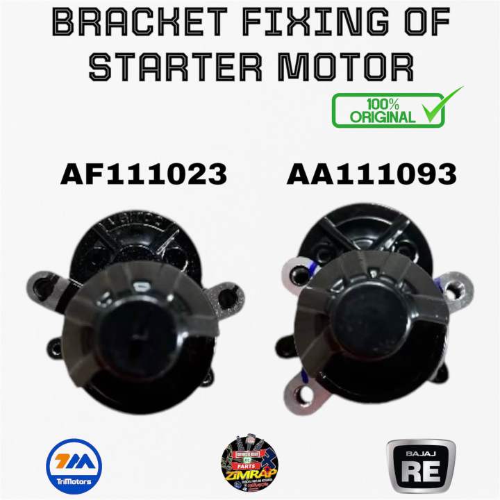 BRACKET FIXING OF STARTER MOTOR BAJAJ RE GENUINE | Lazada PH