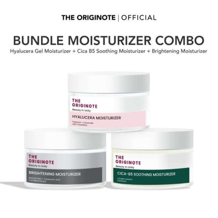 THE ORIGINOTE MOISTURIZER SERIES | MOISTURIZER GEL HYALUCERA ...