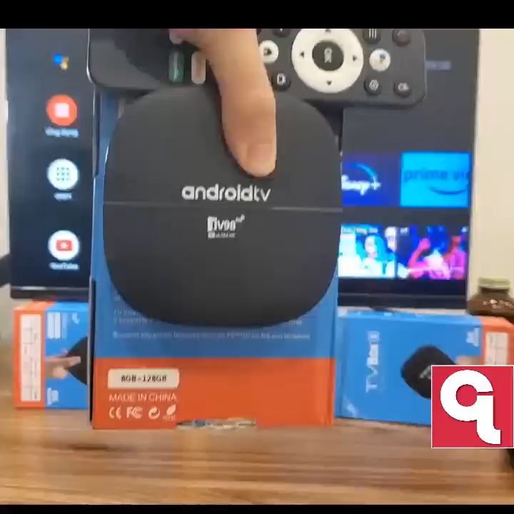 Android TV Box TV98 8k wifi TV Box Bluetooth điều khiển từ xa bằng ...