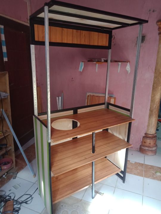 booth portable / gerobak lipat / meja lipat / meja jualan / meja dagang ...