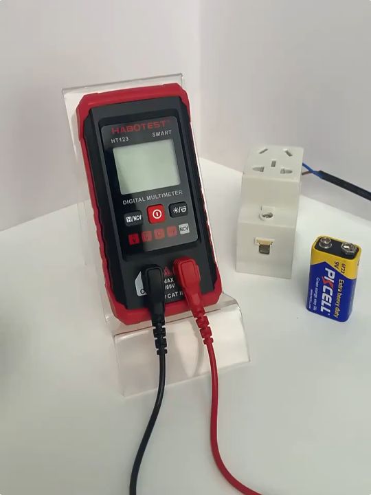 SLAMP Smart Mini Digital Multimeter 600V Auto Range Multimeter AC DC ...