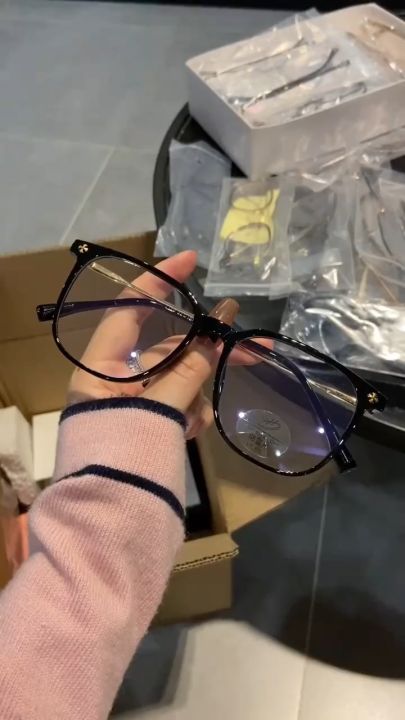 แว่นสายตา กรองแสงสีฟ้า สายตาสั้น 50-400 กรองแสงคอม กรองแสงโทรศัพท์ งานเกรดดี Blueblock มีโค้ดลด ...