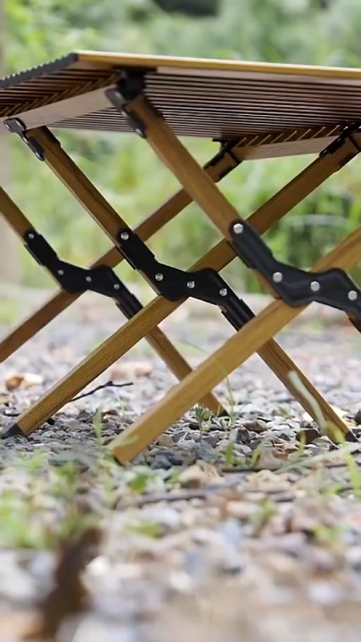 Portable Folding Egg Roll Table For Outdoor Picnic Barbecue Camping ...