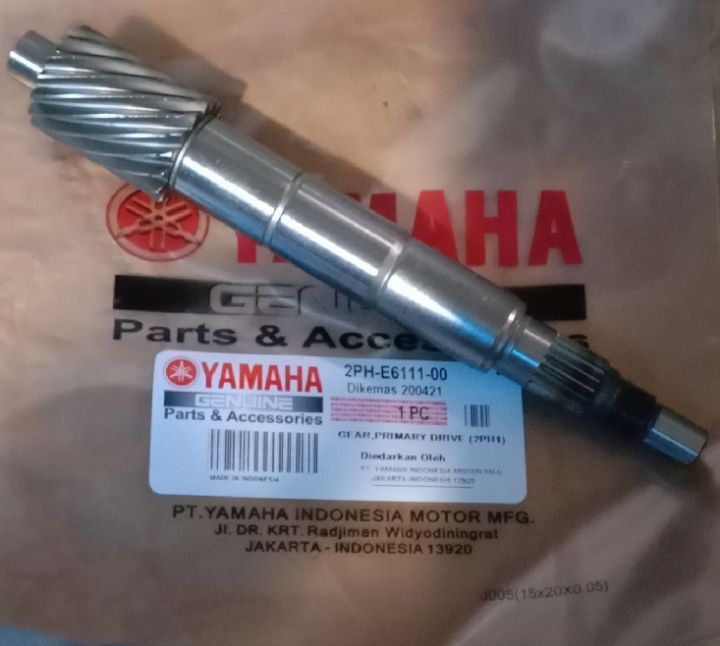YAMAHA Genuine Primary gear Drive Axle for mio i 125/ M3 / MiO soul i ...