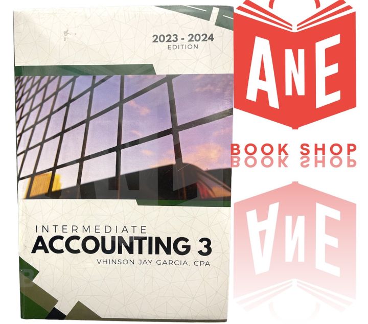 AUTHENTIC 2023-2024 Edition Intermediate Accounting 3 by Vhinson Jay Garcia | Lazada PH