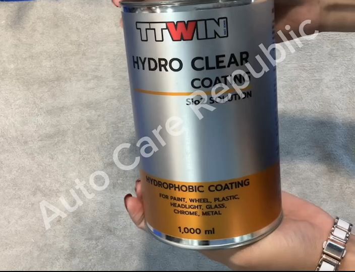 TTWIN HYDRO CLEAR COATING Sio2 ผลิตภัณฑ์เคลือบสีรถและเพิ่มชั้นฟิล์ม ...