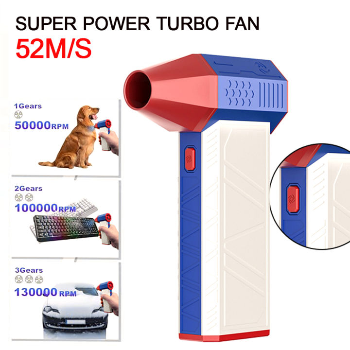 MC Turbo Blower Fan Mini Turbo Jet Fan Violent Turbofan USB ...