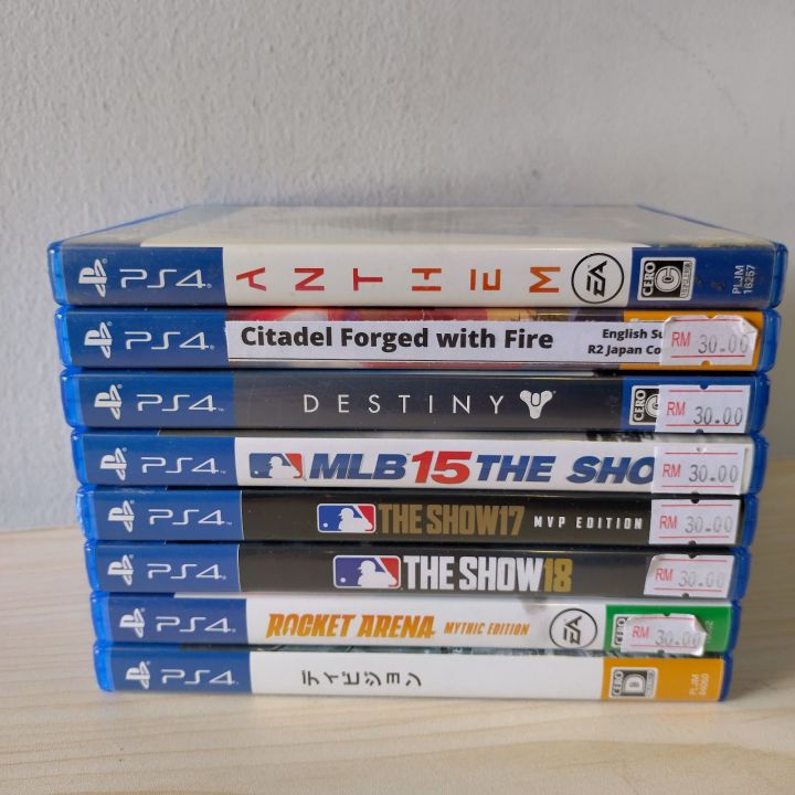 PS4 USED Games Various RM30 Titles (Pre-Owned) | Lazada