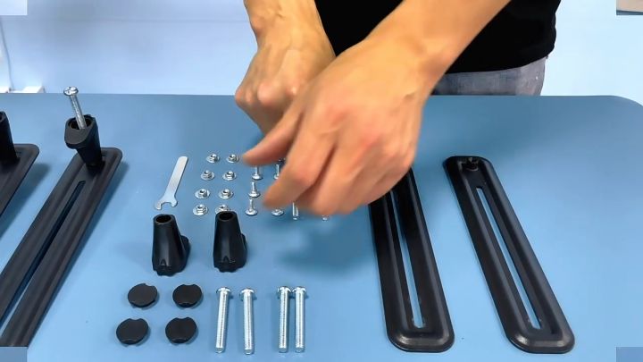 XL101 ขาจับจอสำหรับจอที่ไม่มีรูหลังจอเพื่อใส่ขาตั้ง รองรับจอ19-27”น้ำหนัก15kg DIY ตามรูปทรงจอแต่ ...