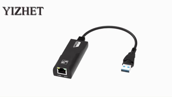Network Adapter USB 3.0 to RJ45 Gigabit Ethernet Lan 10/100 Mbps แปลง ...