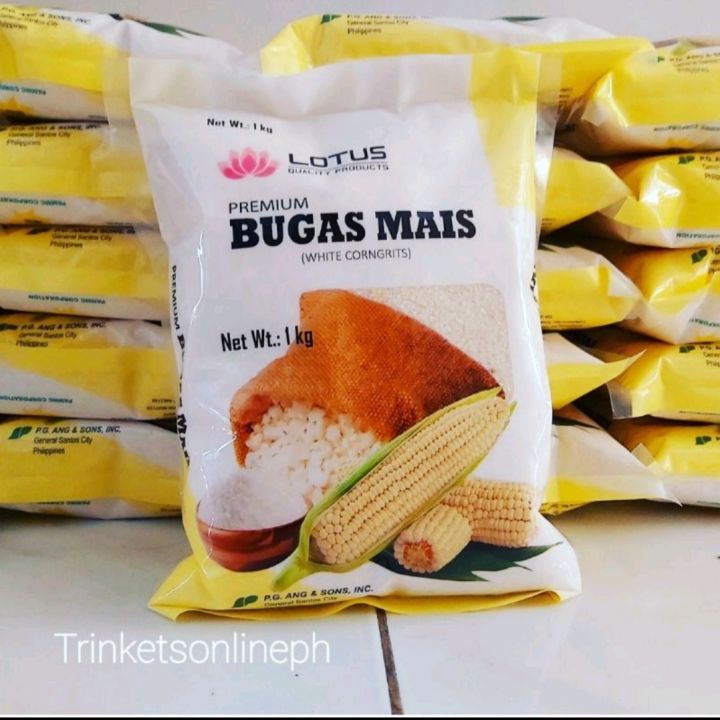 White Corn Rice Grits | Bigas Mais #14 1kg | Lazada PH