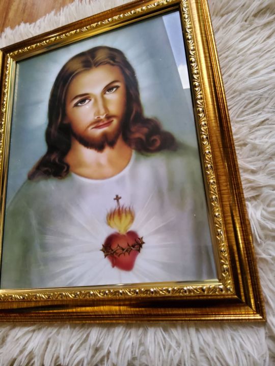 Sacred Heart of Jesus Frame (12x8 inches) | Lazada PH