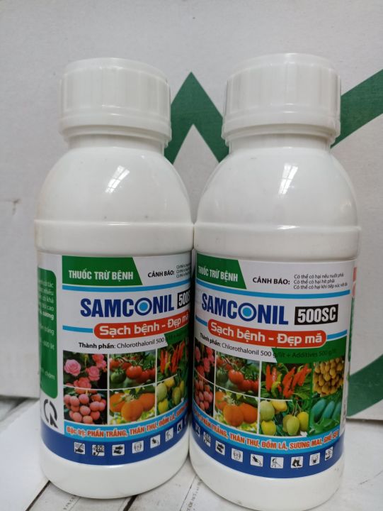 Thuốc trừ nấm bệnh SAMCONIL GOLD chai 450ml sạch bệnh đẹp mã trừ mọi ...