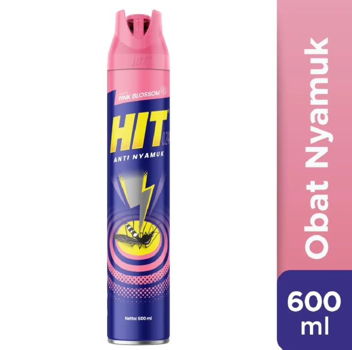 HIT Aerosol Pink Blossom 600 Ml | Lazada Indonesia
