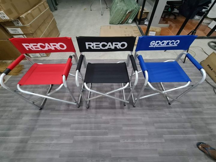Recaro Sparco Directors Chair High Quality Camping Design Onhand Car ...