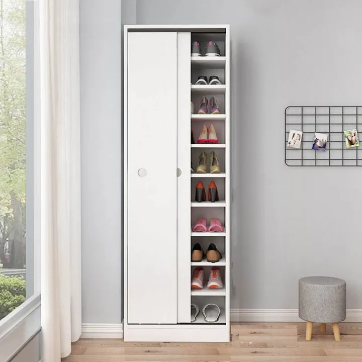 Extra Tall Standalone Shoe Cabinet Large Capacity Multi-layer 60cm Wide ...