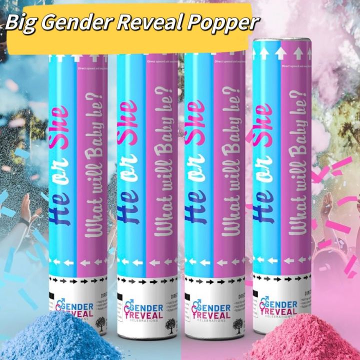 Large gender reveal smoke bomb gender reveal fireworks gender reveal ...