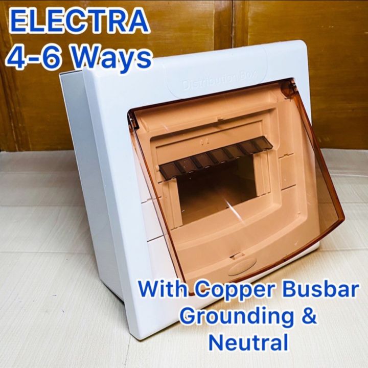 ELECTRA 6 WAY METAL - Distribution Panel Box - Heavy Duty | sk ...