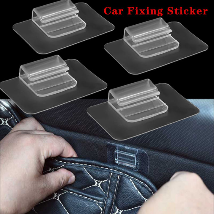 4/8Pcs Xe Chân Pad Cố Định Sticker Liền Mạch Trong Suốt Hai Mặt Dính ...