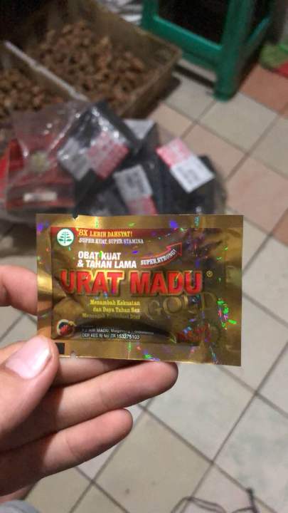 Urat madu gold minuman kuat persachet (3) | Lazada Indonesia