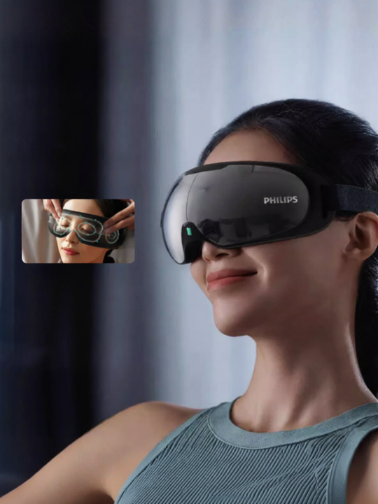 Philips | Eye Massager Heated Eye Mask | Lazada Singapore