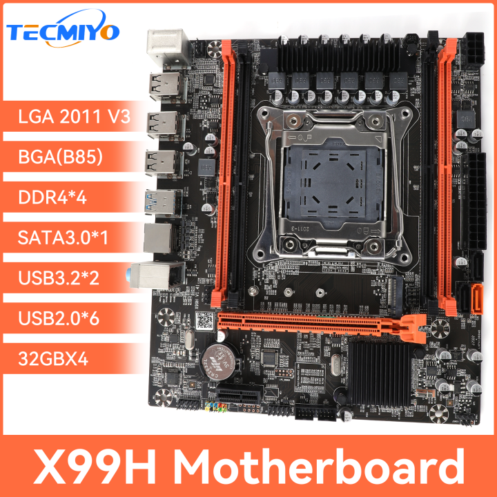 Motherboard X99H mainboard support DDR4 RAM Socket LGA 2011V3 CPU ...