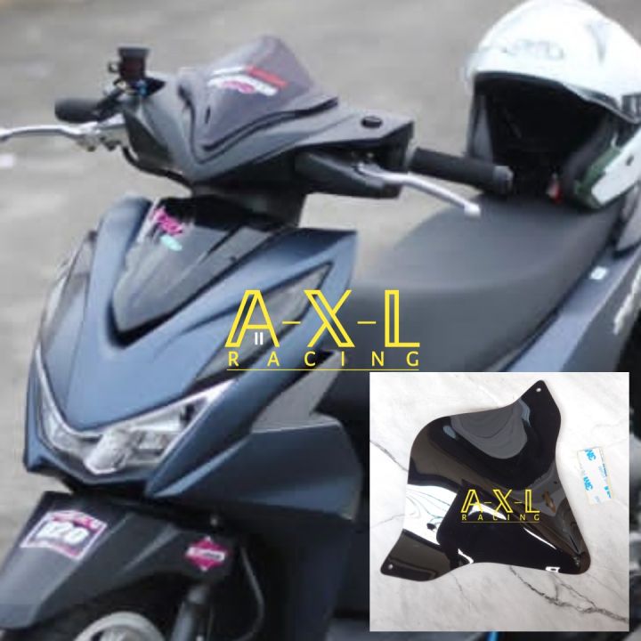 Visor Beat Deluxe - Visor Beat Deluxe 2020 2021 2022 2023 Tebal Hitam ...