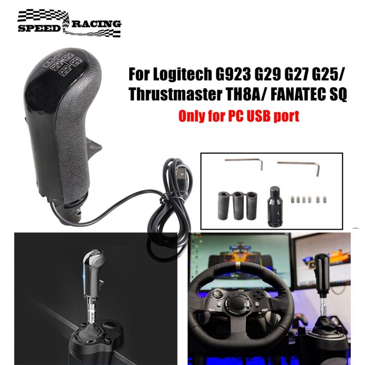 USB Shifter Knob For Logitech G29 G27 G25 G923 Thrustmaster TH8A High ...