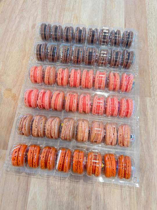 Macaron set | มาการอง | 48ชิ้น/ถาด | Lazada.co.th