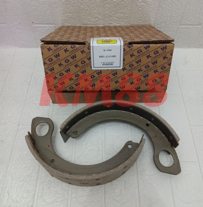 Hand Brake Shoe Kampas Rem Tangan Fuso Ganjo Ps220/6D22/Fuso 8DC9/FN527 ...