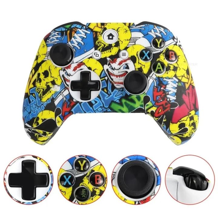Ốp Silicon Cho Xbox One X/Slim Tay Cầm Chơi Game Cao Su Bảo Vệ Da Có ...