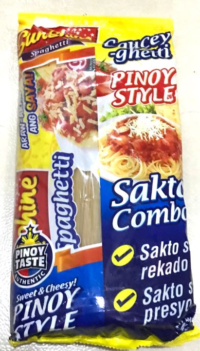1.7kg Sunshine Spaghetti Noodles 800g with Spaghetti Sauce Pinoy Style ...