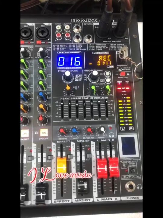 Original IMIX by Trident MC-8 channel mixer with USB and bluetooth ...